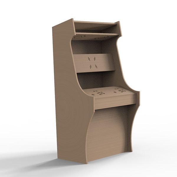 Flat Pack Upright Arcade Cabinet Kit