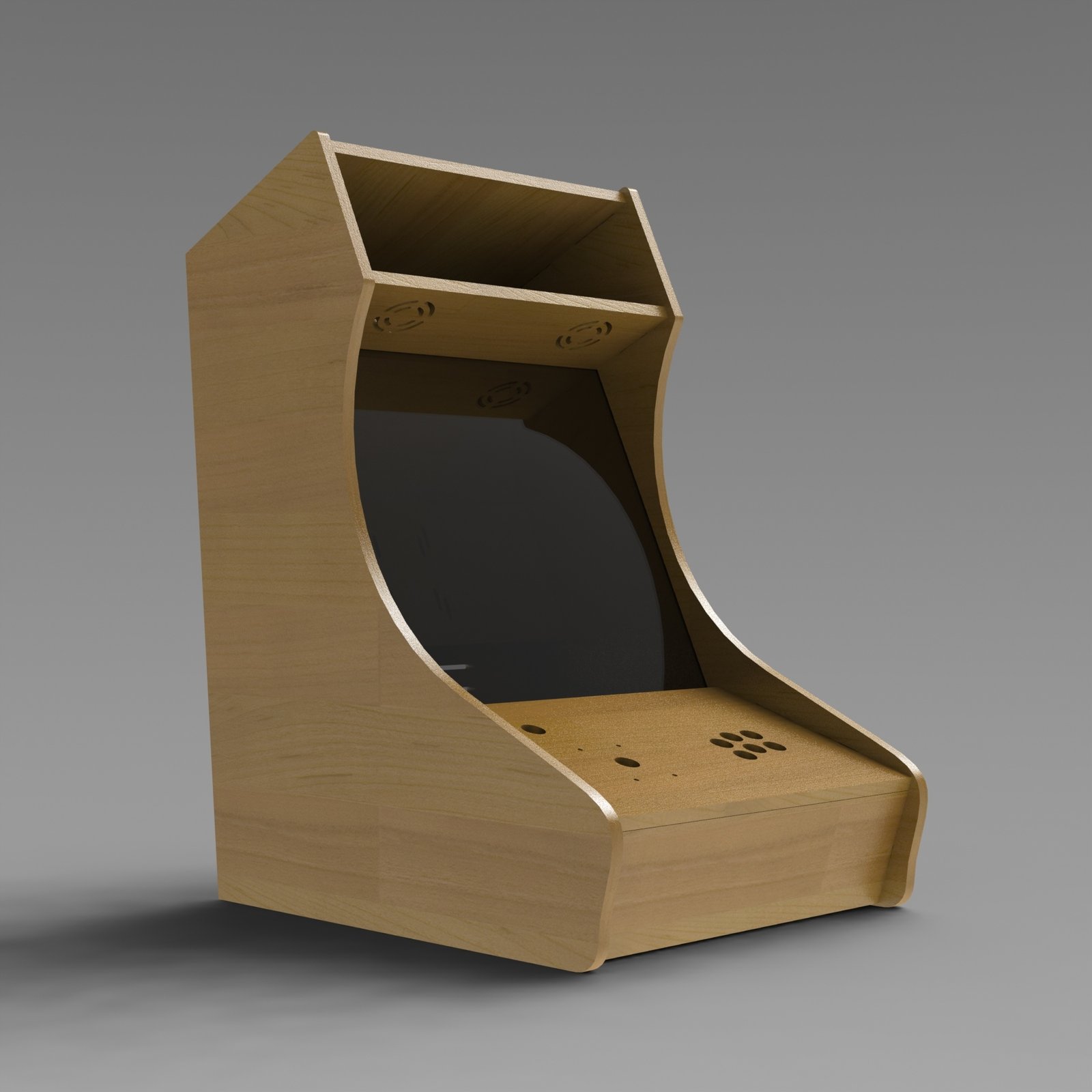 Ultimate One Player 19 Widescreen Bartop Arcade Machine Flat Pack ...